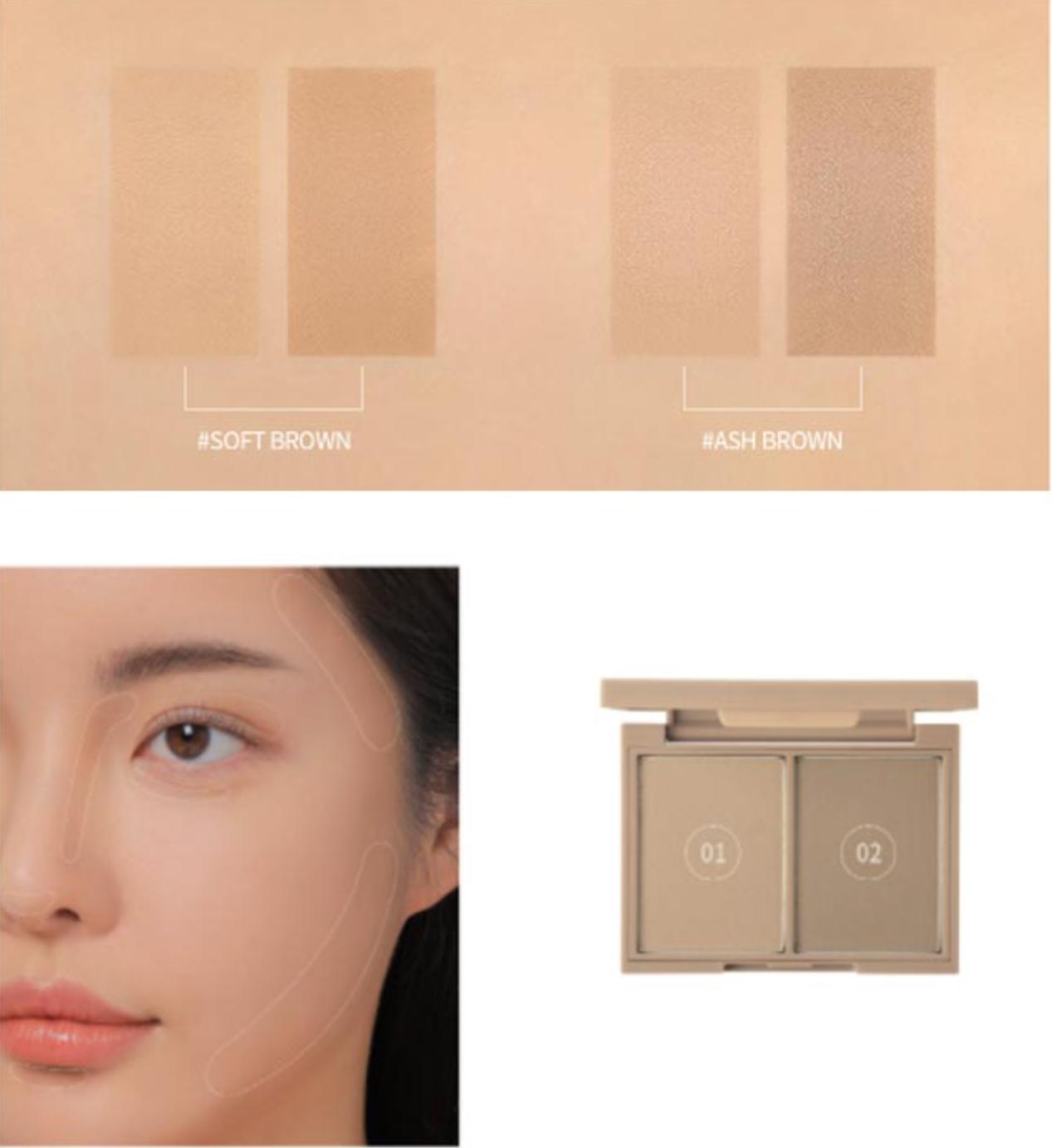Contour Shading - Highlighter/Bronzer | Godwell Cosmetic