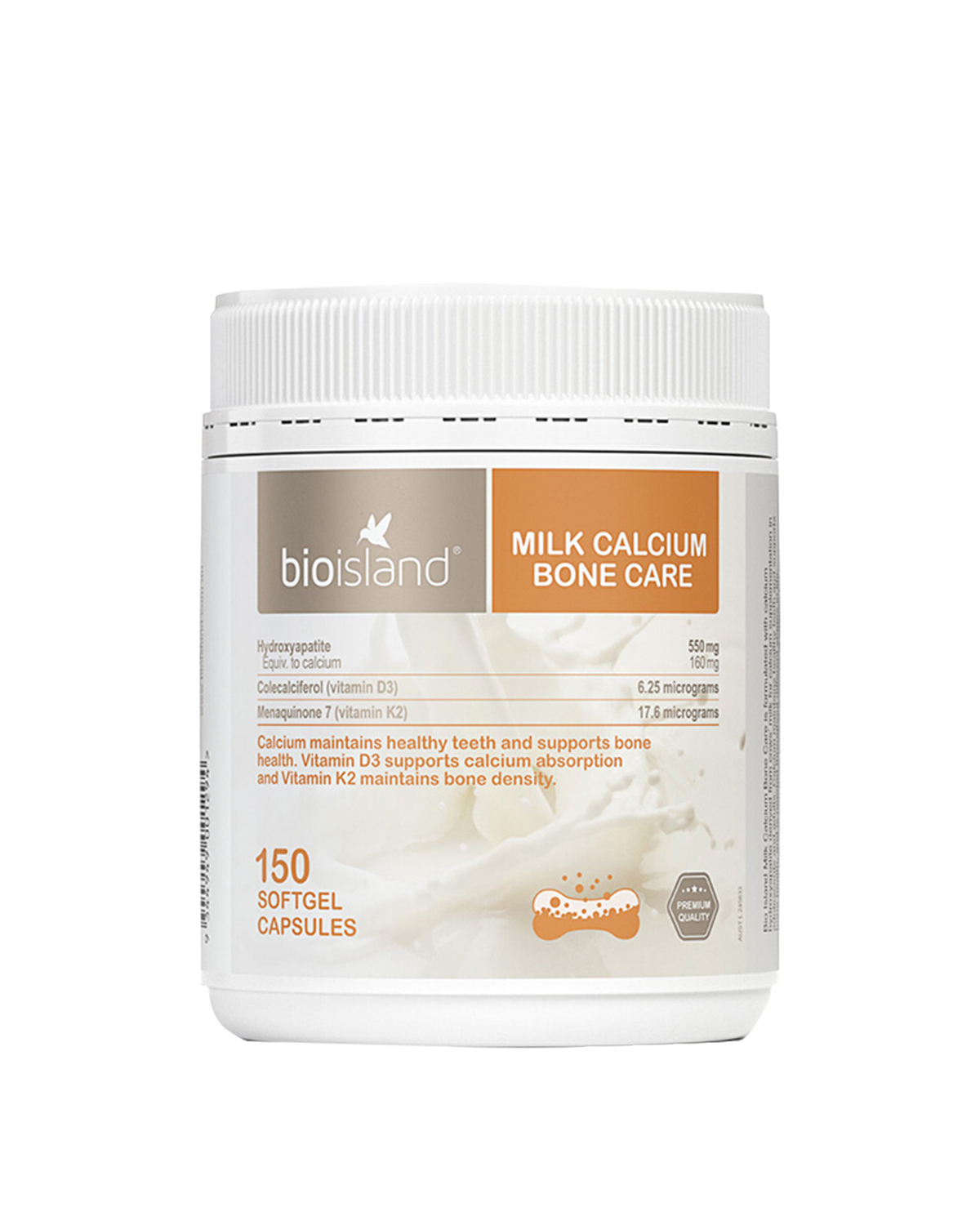 MILK CALCIUM BONE CARE - Vitamin/Supplement | Godwell Cosmetic