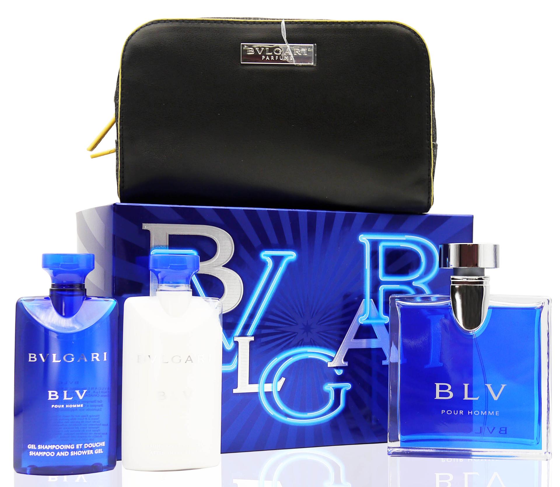 BLV Pour Homme Men'S 3-Piece Gift Set - Perfume For Men | Godwell Cosmetic